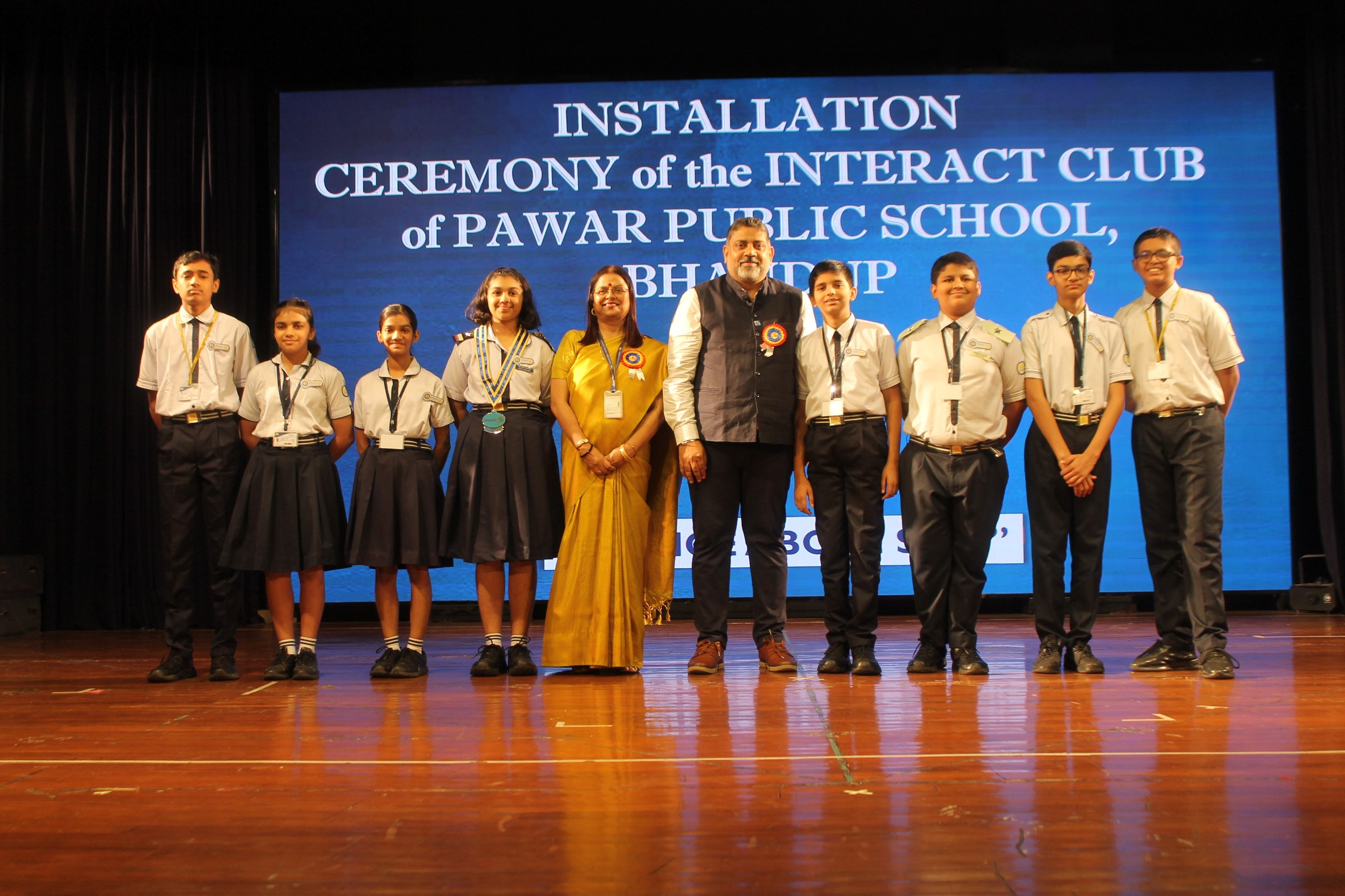 Installation Ceremony of Interact Club